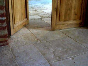Reclaimed Limestone Flags - Architectural Surfaces London